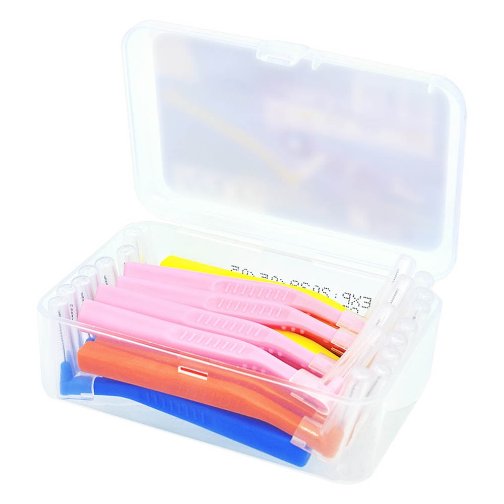 Click here for Unbranded Mixed Color L-Shaped Interdental Brushes... prices