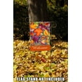 Toland Home Garden Autumn Welcome Leaves Fall Flag Double Sided 12x18 ...