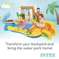 Intex Inflatable Kids Dinosaur Play Center Outdoor Water Park Pool w ...