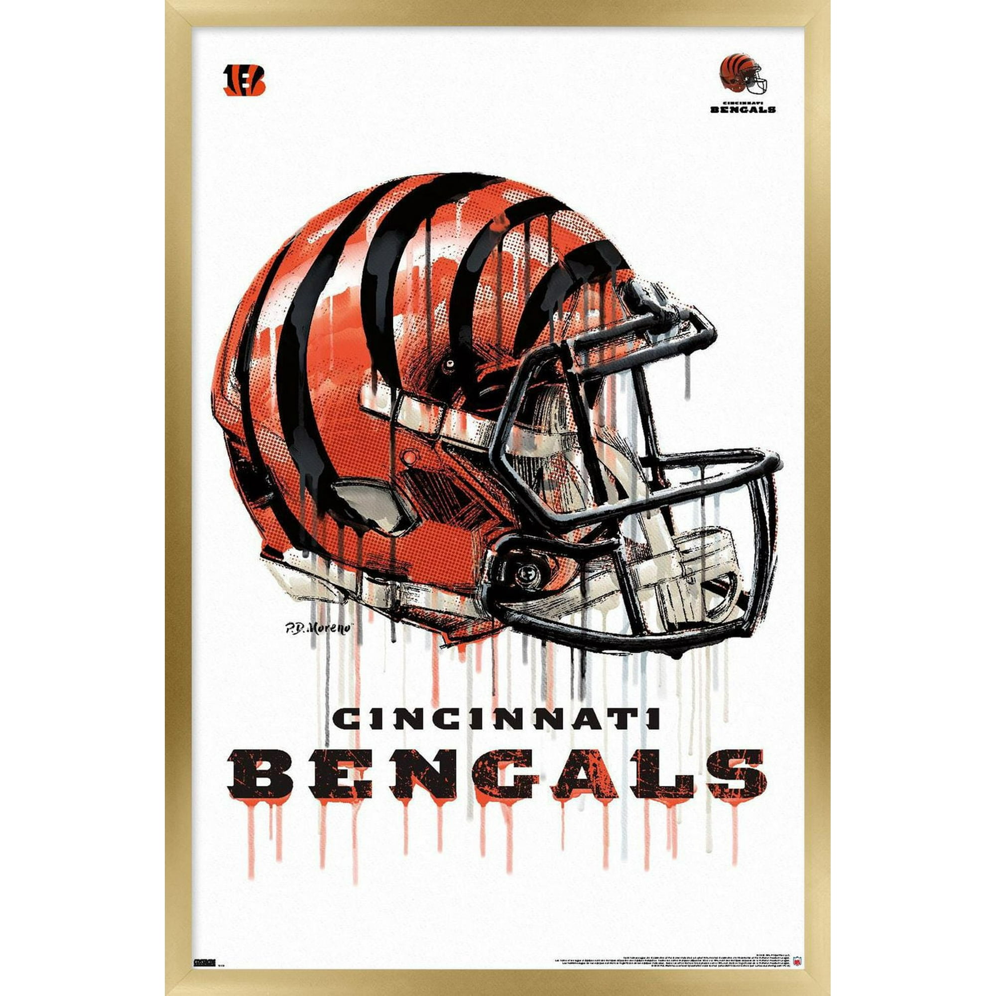 Click here for Trends International Nfl Cincinnati Bengals - Drip... prices