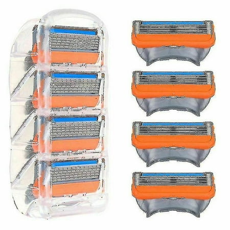 Rl 16pcs 5 Layers Shaver Blades Cartridges Men Care For Gillette Fusion ...