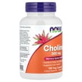 NOW, Choline 300 mg, Nervous System Health, 100 Veg Capsules - Walmart.com