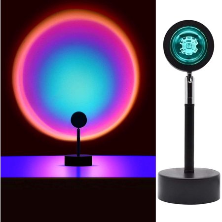FYBTO Rainbow Projection Lamp, 10W Sunset Projector Led Lamp with 180 ...