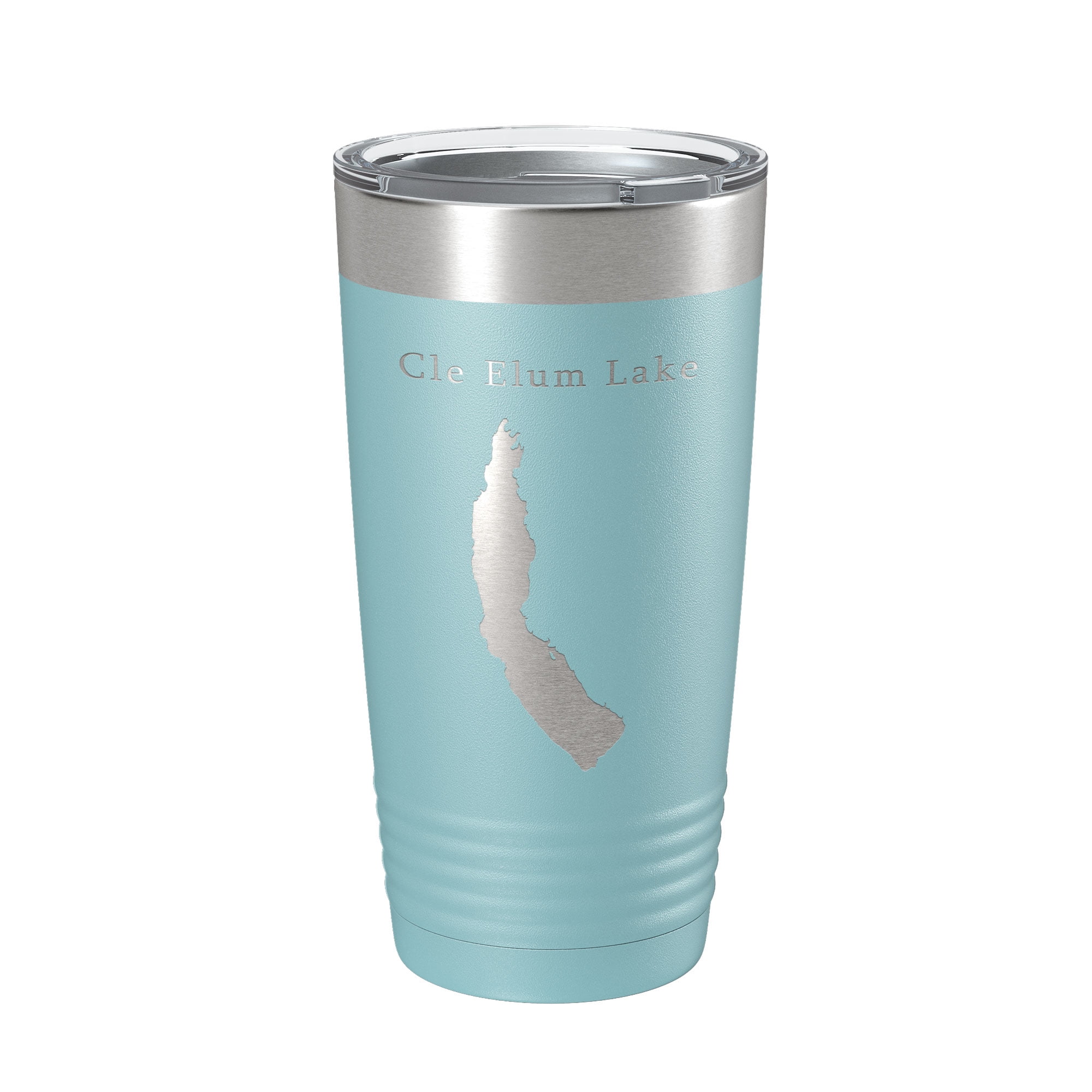 Cle Elum Lake Map Tumbler Travel Mug Insulated Laser Engraved Coffee ...