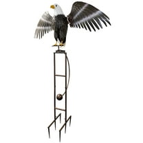 Esschert Staked Metal GIANT Bald Eagle Rocker, 89"H - Walmart.com