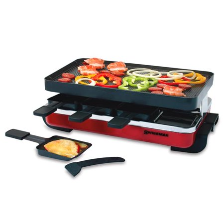 Swissmar Red Classic 8-Person Raclette Grill - Walmart.com