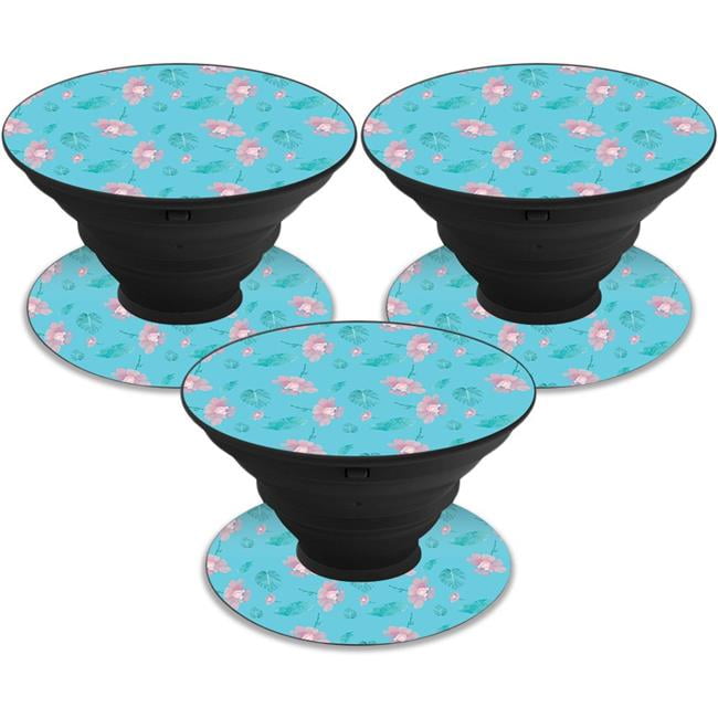MightySkins POSOCK-Water Flowers Skin Decal Wrap for Pop Sockets ...