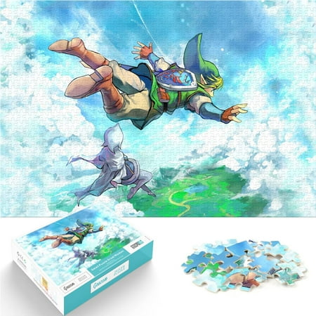 1000 Piece Circular Puzzle Brain Intelligence Challenge Diameter 26.5 inches Genshin Impact ...