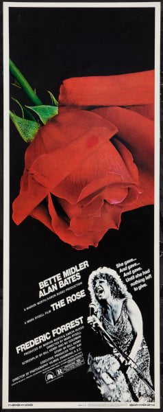 The Rose 14x36 Insert Movie Poster Bette Midler Multi-Color Square ...
