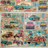 SunWMart Scrapbook Paper Pack A5 Size 16 Sheets Craft Paper Single ...