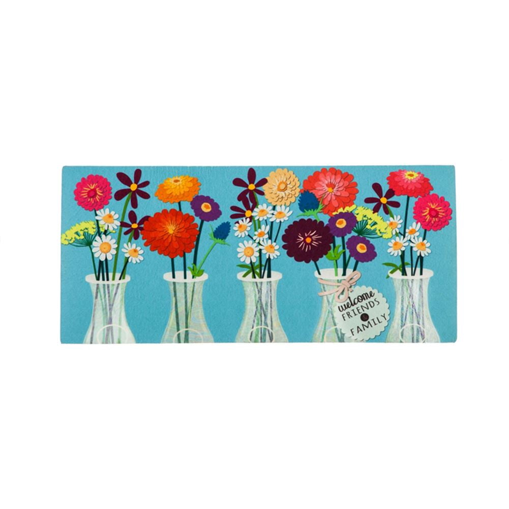 Evergreen Sassafras Switch Mat - Floral Milk Bottles, Interchangeable ...