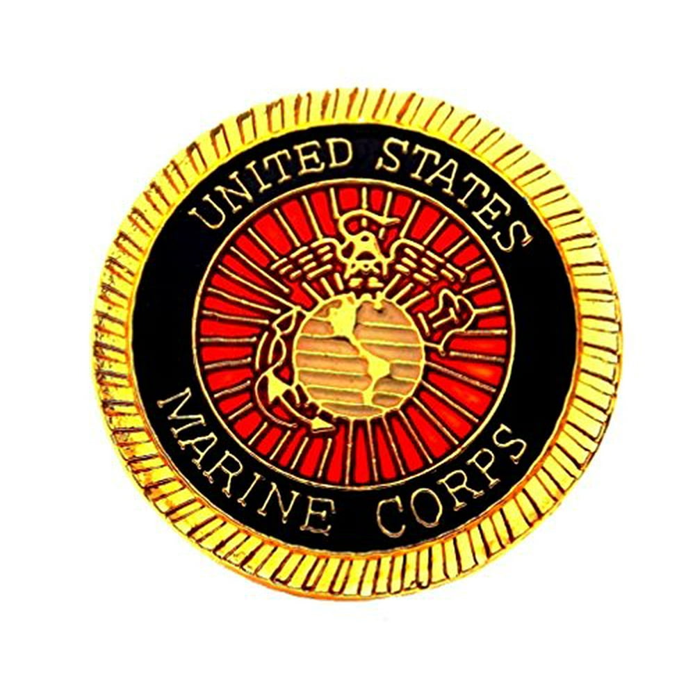 USMC Marines Corps EGA Seal Lapel Hat Pin Military PPM026 (1 pin ...