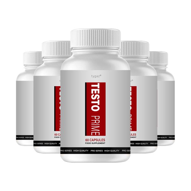 (5 Pack) Testo Prime Capsules - Testo Prime Male Capsules - Walmart.com