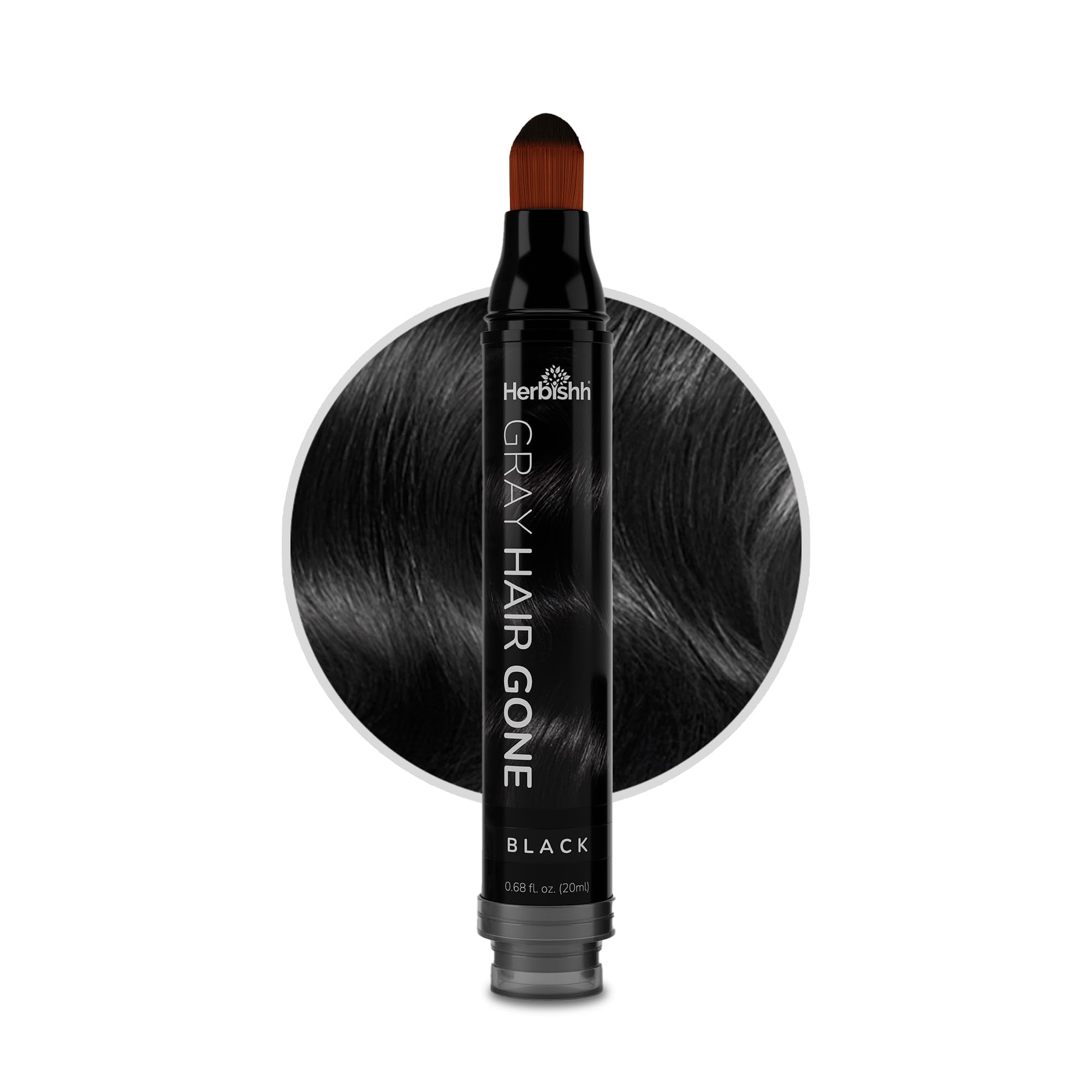 Herbishh Hair Root Touch-up Pen, Instant Gray Coverage & Hair Loss ...