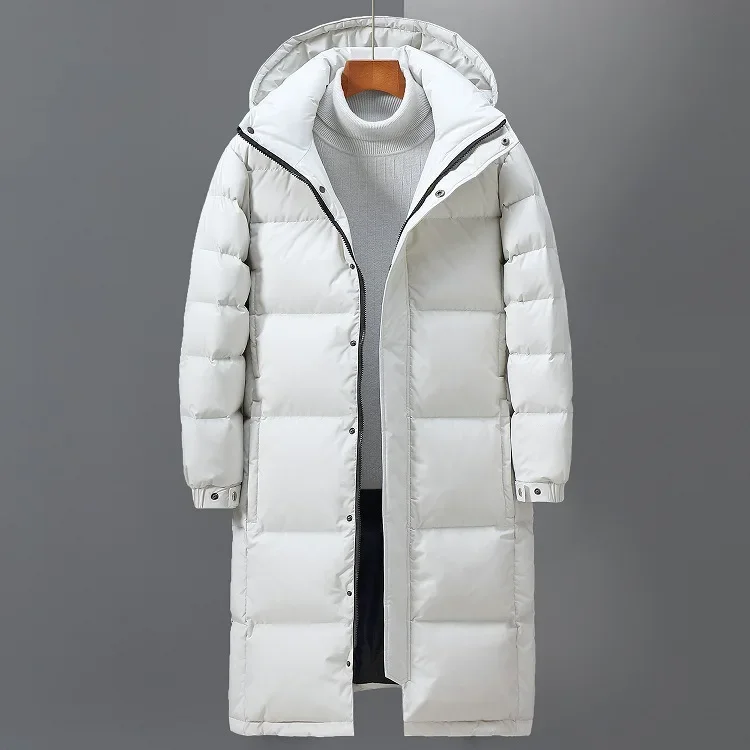 Click here for Yening Long Down Jacket Men Hooded Down Coat Winte... prices
