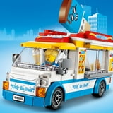 LEGO City Ice-Cream Truck Toy Set 60253: With Minifigures and Dog ...
