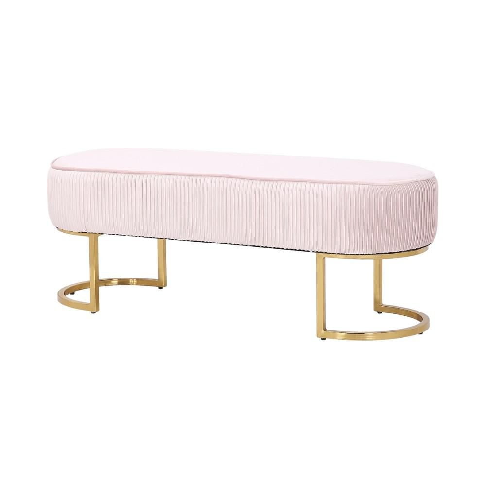 Click here for Plata Décor Import Inc Orchid Bench In Pink prices
