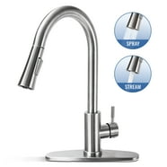 Free Shipping! WMF-8201ZNL-CP - Hybrid Metal Deck Kitchen Sink Faucet ...