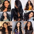 Wavy Natural Black Tape in Human Hair Extensions for Women Human Hair ...