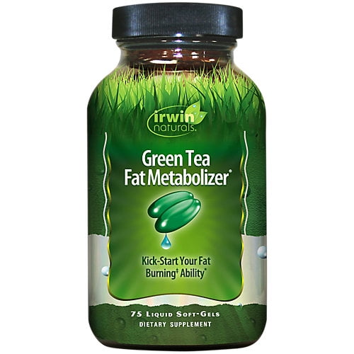 Irwin Naturals Green Tea Fat Metabolizer Dietary Supplement, 75 count ...
