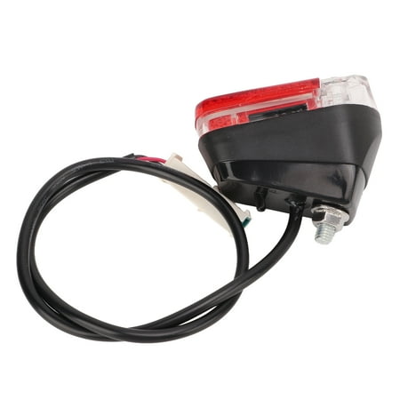 Rear Warning Tail Light, High Brightness Electric Scooter LED Rear ...
