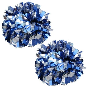 Metallic Cheer Pom Poms Cheerleading Cheerleader Gear 2 pieces one pair ...