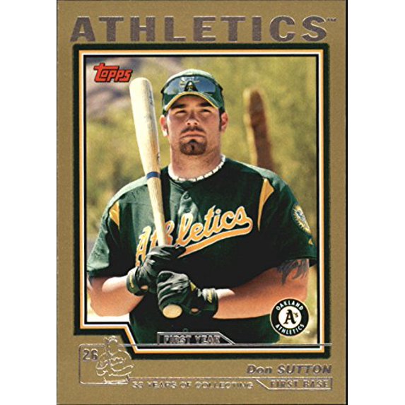 2004 Topps Traded #T219 Don Sutton FY RC MLB Baseball Trading Card ...