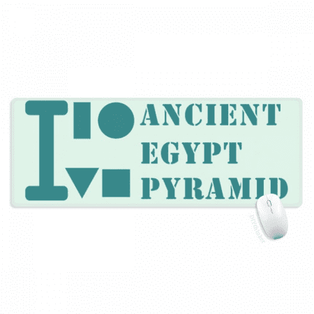 Ancient Egypt Pyrad Mousepad Large Stitched Edges Mat Extended Game ...