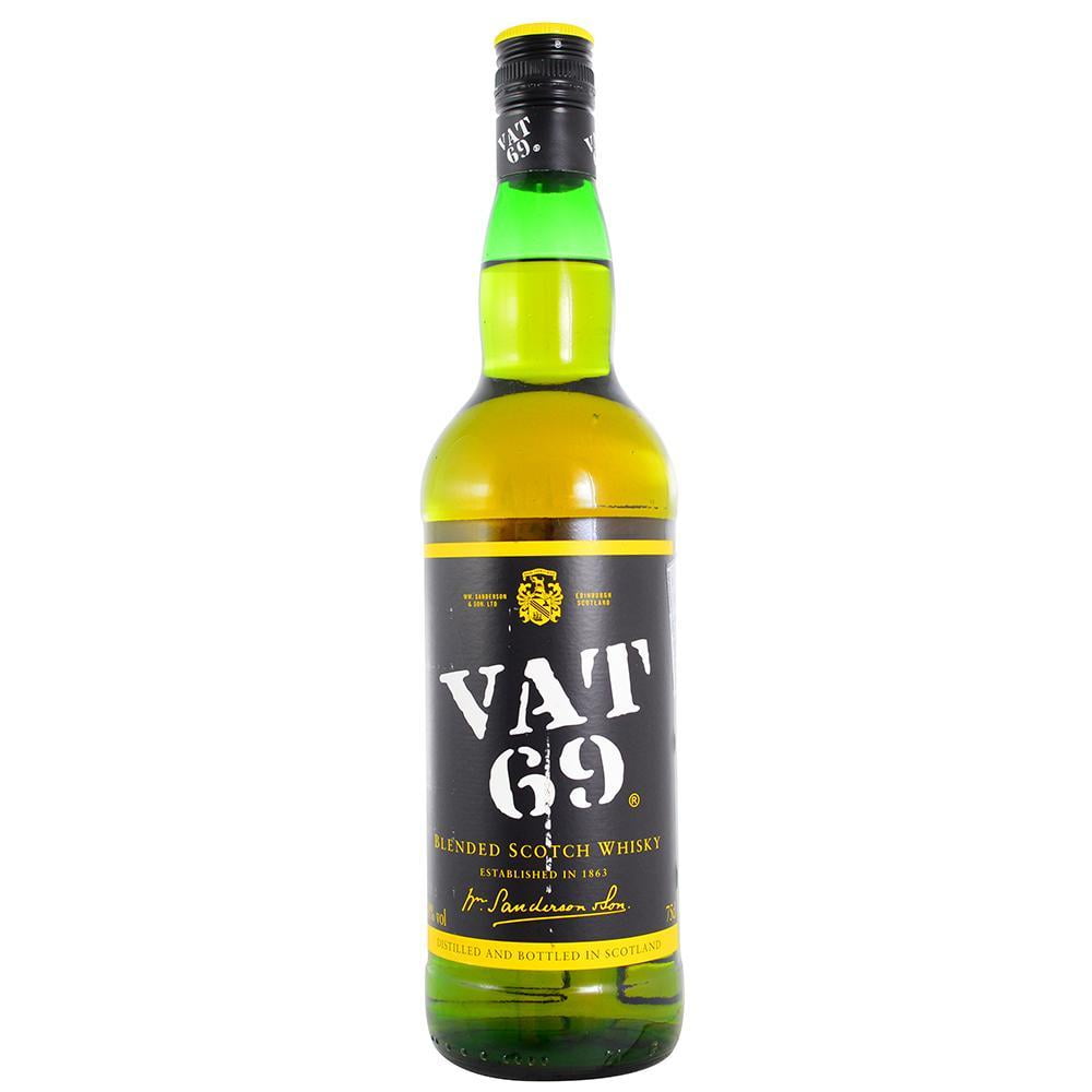 Pack de 6 Whisky Vat 69 Blend 750 ml Vat 69 Vat Blend | Walmart en línea