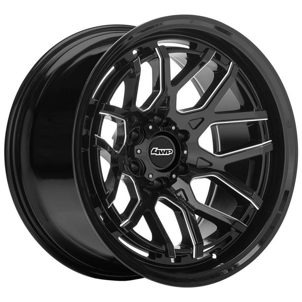 4 Wheel Parts S-Series, 20x10 with 8x6.5 Bolt Pattern - Gloss Black ...