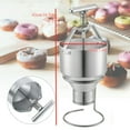 5L Manual Donut Depositor Dropper Dough Batter Dispenser Hopper Maker ...