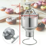 5L Manual Donut Depositor Dropper Dough Batter Dispenser Hopper Maker ...