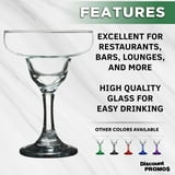 10 Margarita Glasses Set, 9 oz. - Classic, Smooth, Barware, Glassware ...