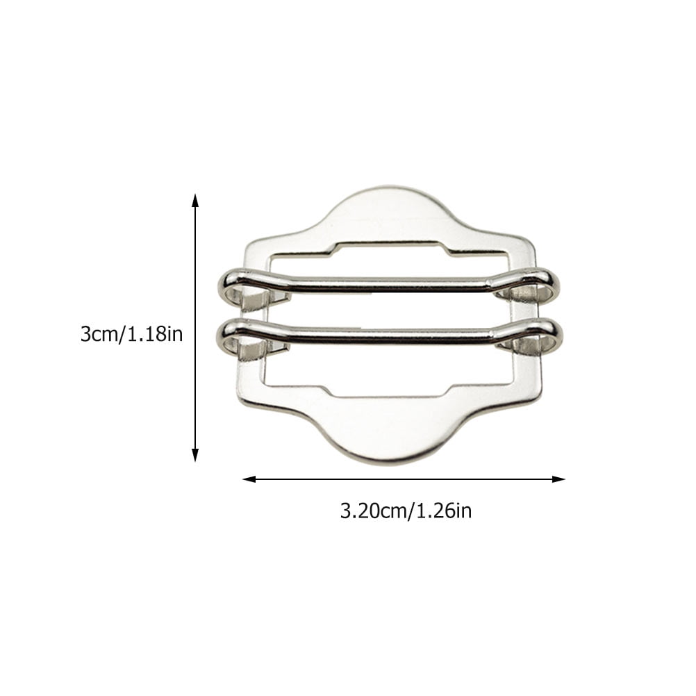 FRCOLOR 10Pcs Suit Vest Buckles Metal Clothing Buttons Waist Belt ...