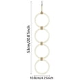 1-3PC Snake Climbing Rings with Chain for Ball Python Corn Snake ...