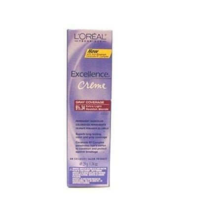 L`oreal Excellence Creme Permanent Hair Color, Extra Light Reddish ...
