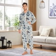 Adult Onesie Blue Background Adult Onesie Anchor Steering Wheel Seagull ...