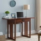 Mission Drop Leaf Desk in Mission Oak - Walmart.com
