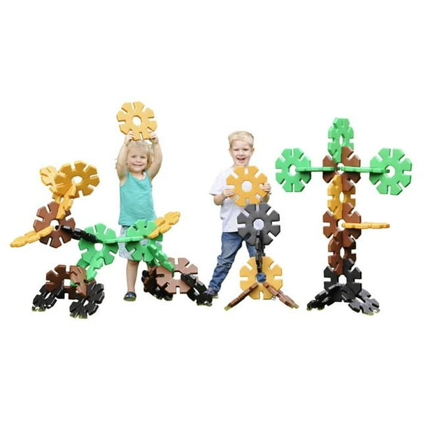 Polydron Natural Colors Giant Octoplay, Set of 40 - Walmart.com