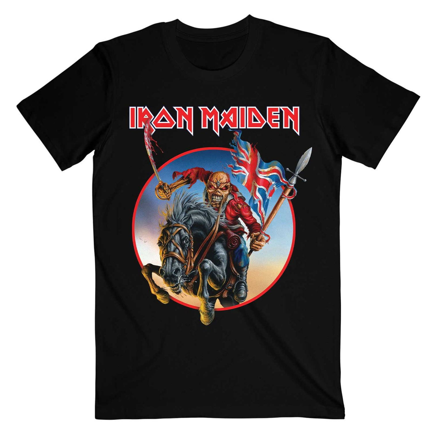 Click here for Iron Maiden Adult Euro Tour Back Print T-Shirt M prices