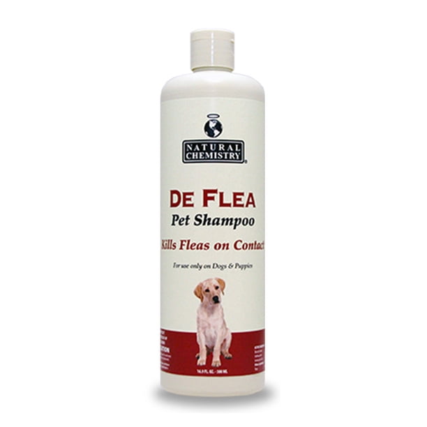 Natural Chemistry De Flea Pet Shampoo for Dogs 16.9oz - Walmart.com