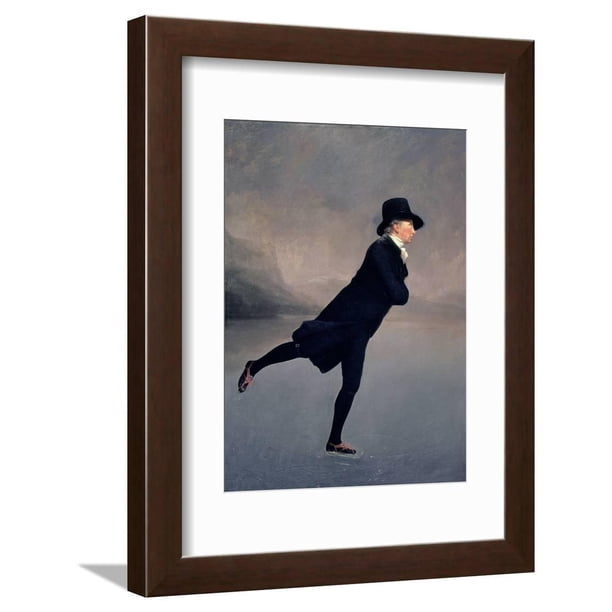 The Reverend Robert Walker Skating on Duddingston Loch, 1795 Framed ...
