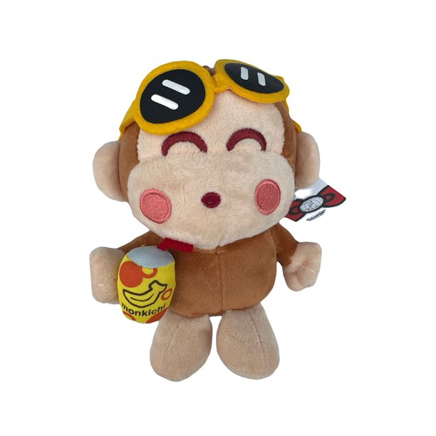 Small Size Monkichi Plush Toy (5in) - Monkichi And Banana Shake Plush ...