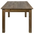 Jessamine 60" x 38" Rectangular Antique Rustic Solid Pine Farm Dining ...