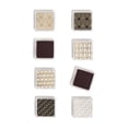 U Brands 8 Count Square Magnets Elegant Decorative Locker Accessory ...