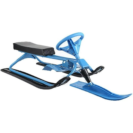 Heavy Duty Flexible Flyer Sled , 48" Durable Metal Racer Snow Sledge ...