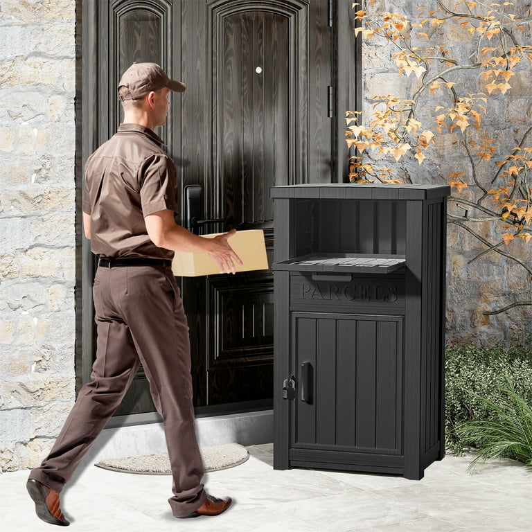 Outdoor Weatherproof Drop Boxes Package Delivery Boxes For Outside,