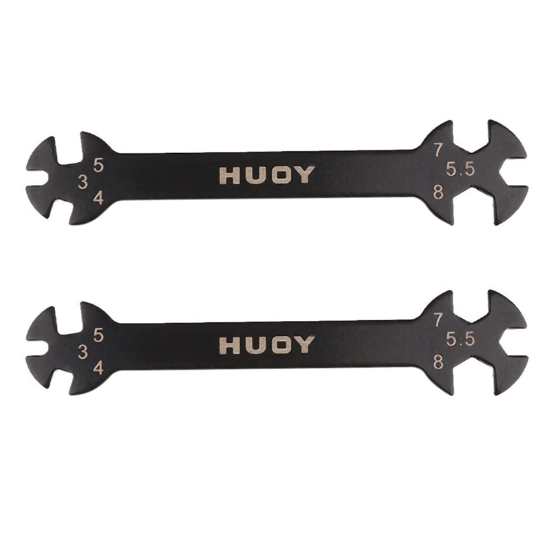 2X Multifunction 6 In 1 RC Tool Wrench 3 4 5 5 5 7 8MM For Turnbuckles 2x-multifunction-6-in-1-rc-tool-wrench-3-4-5-5-5-7-8mm-for-turnbuckles