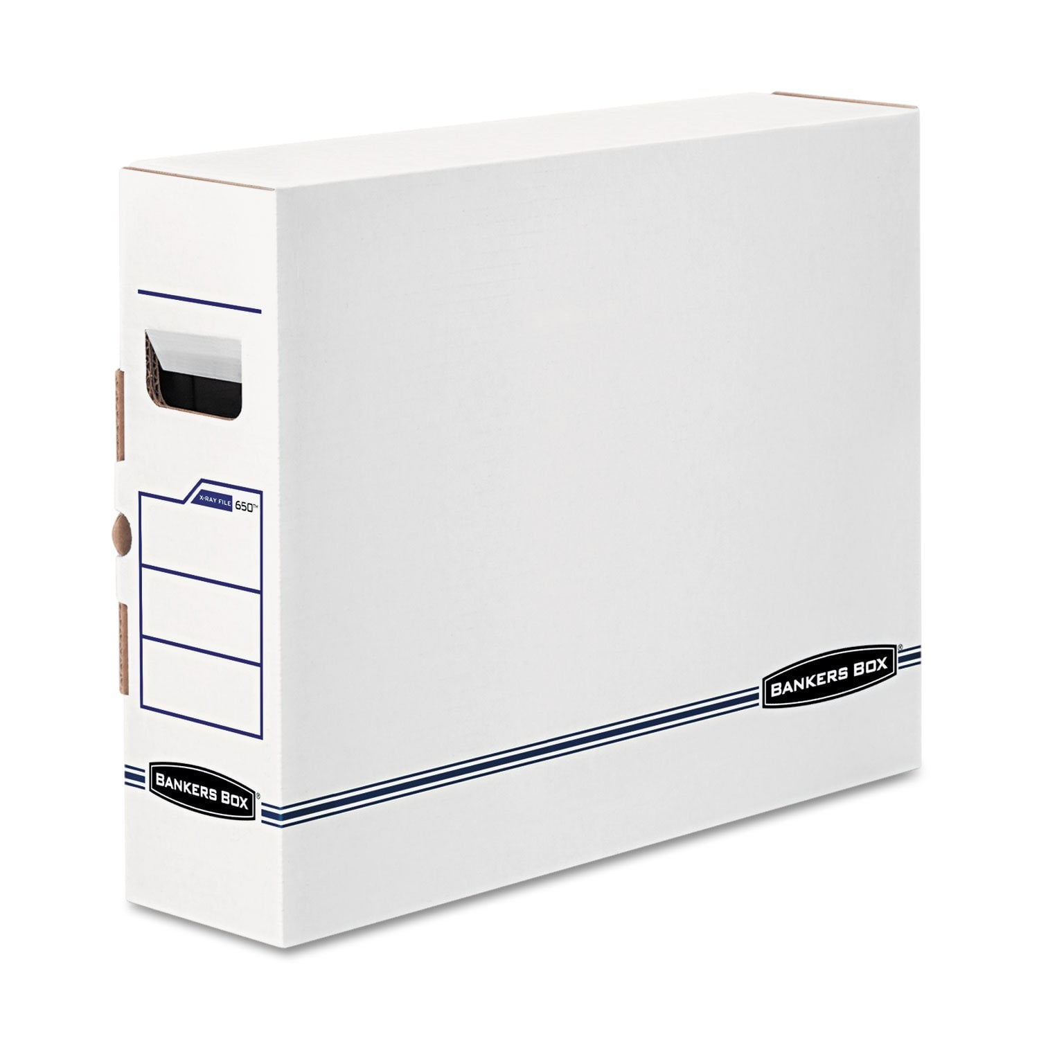 Bankers Box 12 Pack X-RAY Basic-Duty File Storage Boxes, Standard Setup ...