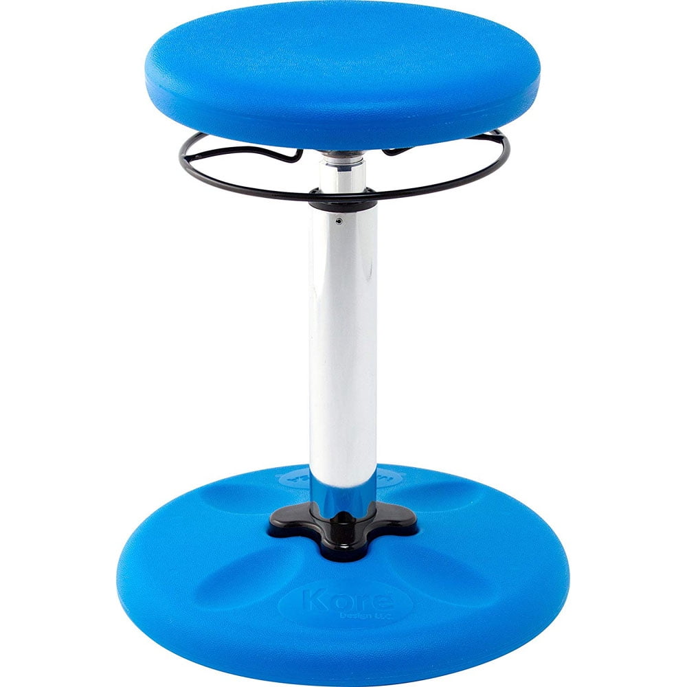 Kore KOR2113 (16.5"-24") Kids Adjustable Tall Wobble Chair, Blue ...